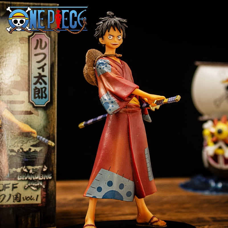 24-Hour Entrega Una Pieza Figura Wano See . Ninja One Piece Luffy Zoro ...