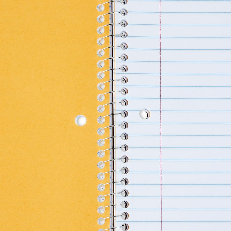 Spiral Notebook Page