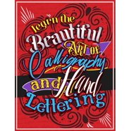 Hand Lettering Workbook for Beginners (Calligraphy to learn): Hand ...