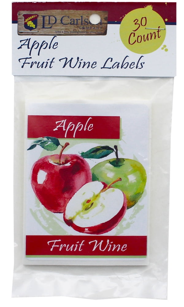 Apple Fruit Wine Labels - Walmart.com