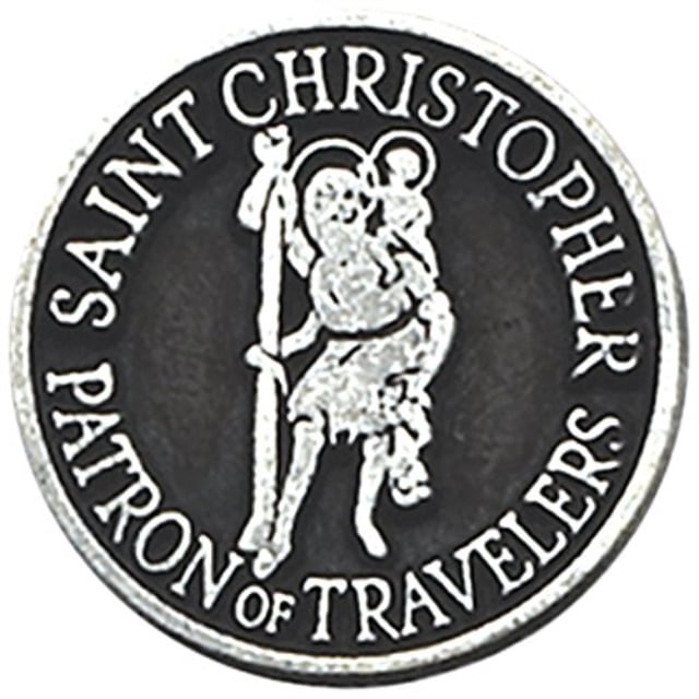 Cathedral Art Saint Christopher Pocket Token, 1-Inch - Walmart.com