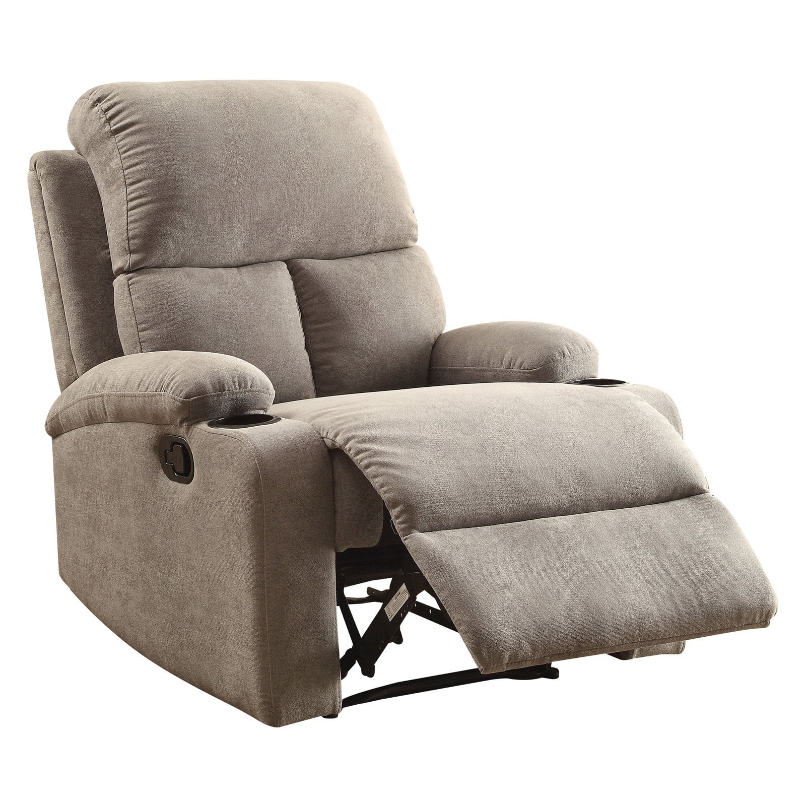 ACME Rosia Upholstery Motion Recliner in Gray - Walmart.com