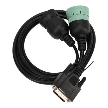 Truck Diagnostic Cable, OE Standard DB15 To 6P J1708 9p J1939 Plug And ...