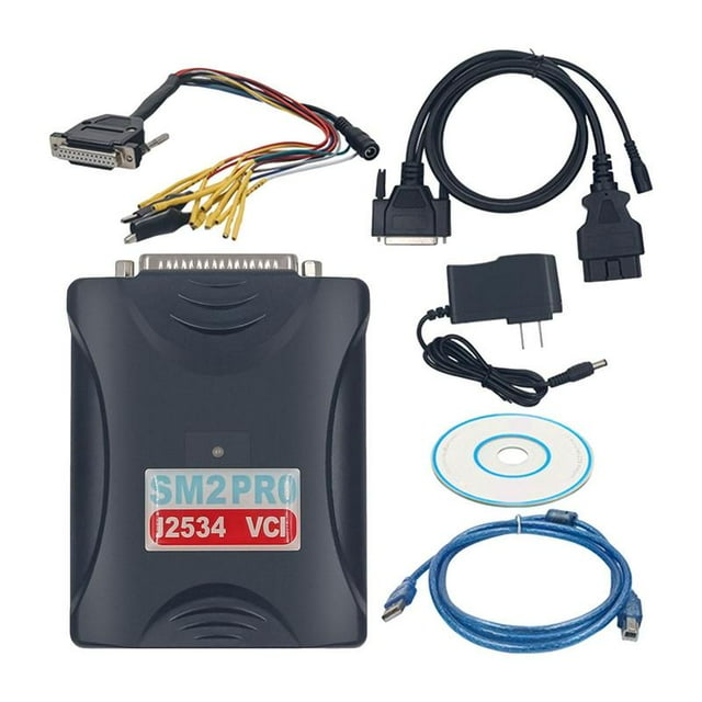 Read Write Data Diagnostic Scanner SM2 Pro J2534 VCI Programmer Tool ...