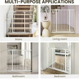BalanceFrom 36-Inch Baby Safety Gate with Auto-Close/Hold-Open, Fits 29 ...