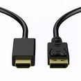 GUAJDE-DP to HDMI Cable 6FT Gold Plated DisplayPort Display Port to ...