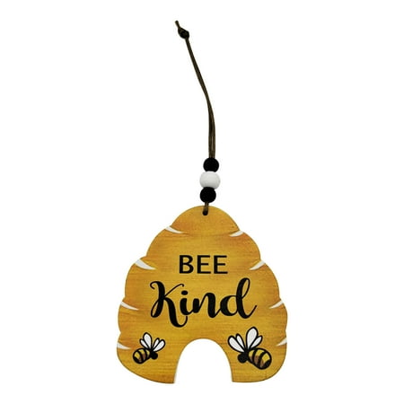 Phyboom Modern Bee Sign Decor Art Wood Bees Cutout Crafts Cute Bee ...