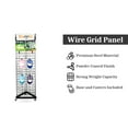 Bonnlo Triangle Wire Grid Panel Tower (6' x 2'): Metal Stand Organizer ...
