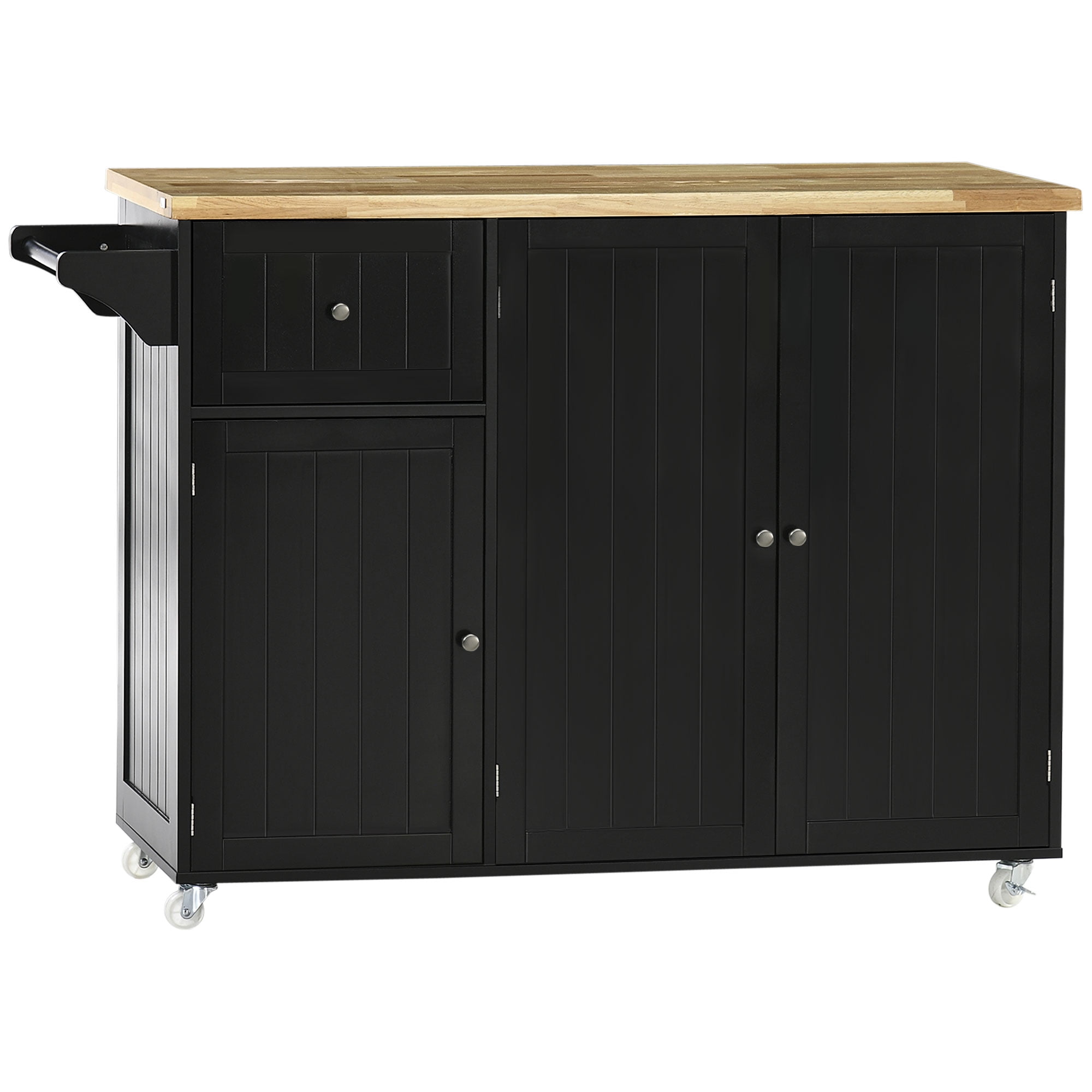 Click here for Homcom Kitchen Island On Wheels Rolling Utility Se... prices