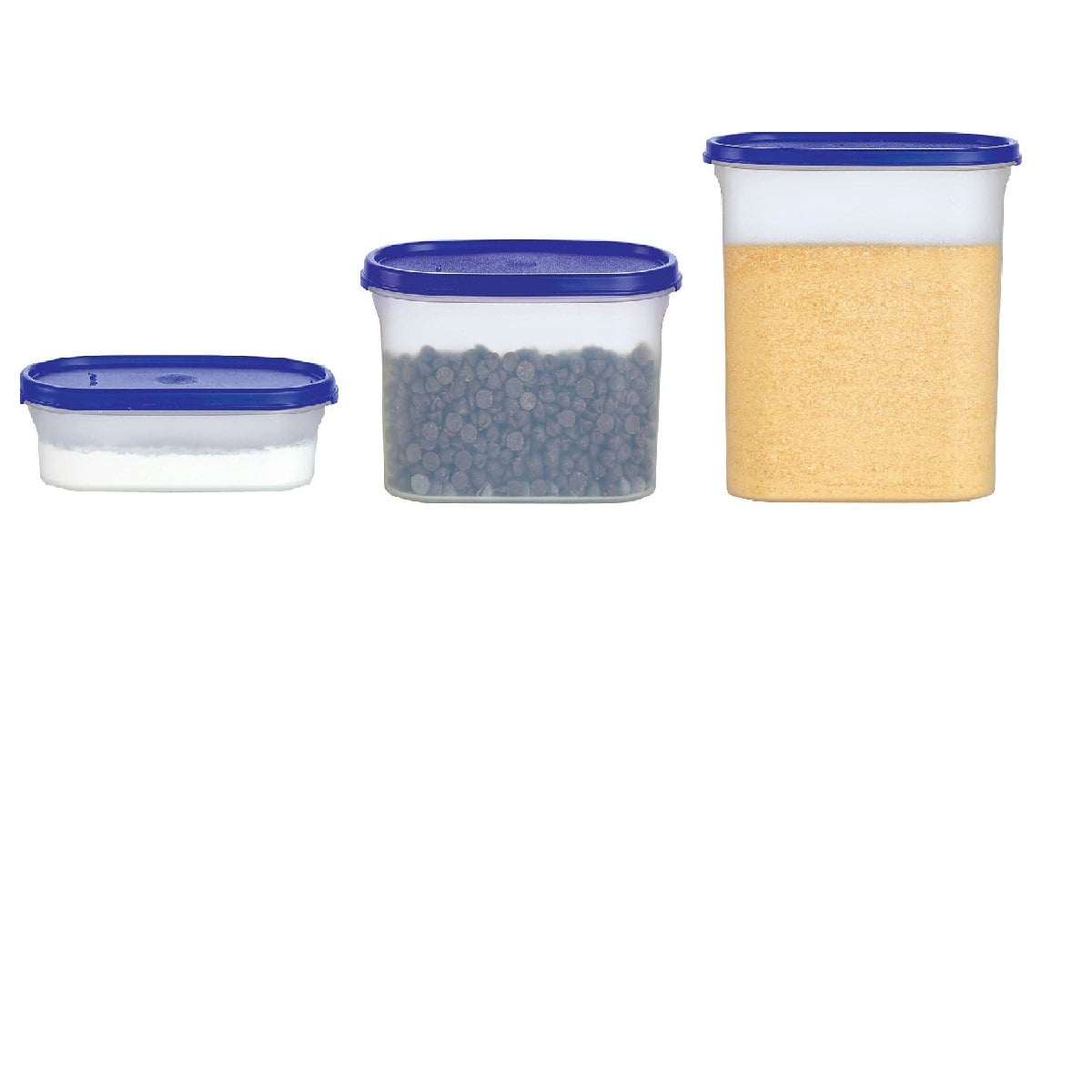 TUPPERWARE Modular Mate Ovals #1, #2 & #4 - Sapphire Seals - Walmart.com