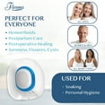 Fivona, Sitz Bath Basin, for Hemorrhoids Postpartum Care, Blue ...