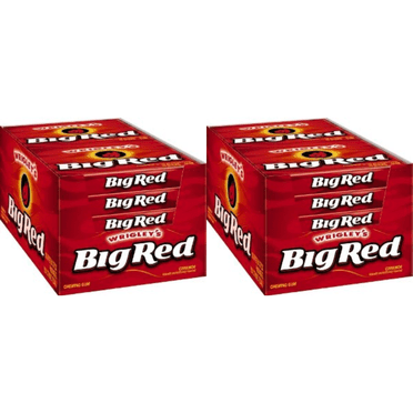Wrigley's Big Red Cinnamon Chewing Gum - Bold Flavor, Long-Lasting ...
