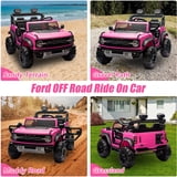 Ford Bronco Raptor 24V Kids Ride on Toys, Battery Powered Ride on Cars ...