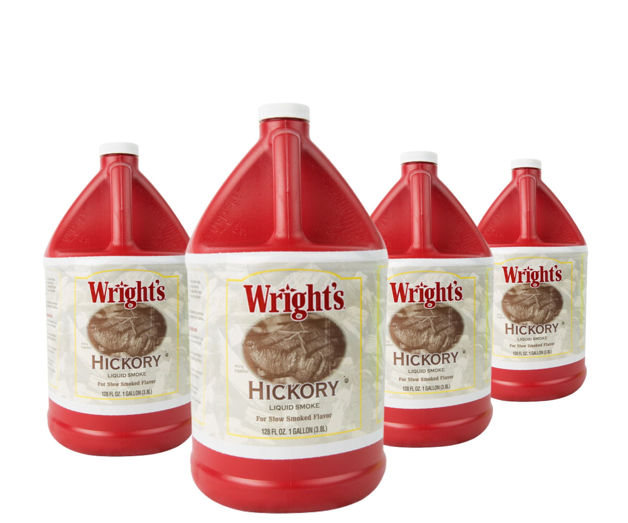 Wright's Hickory Liquid Smoke 1 Gallon - Rich & Smoky | Perfect for ...