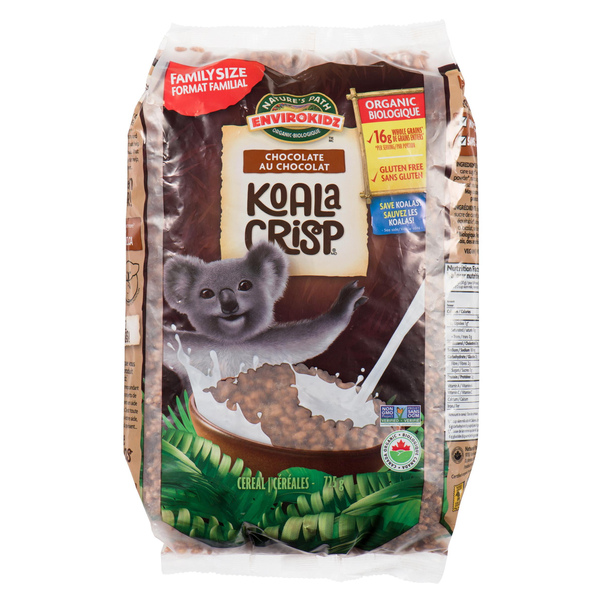 Nature's Path Envirokidz Organic Koala Crisp Cereal 725g EcoPac Bag ...