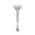 2 Ct Lab Grown Diamond Engagement Ring for Women, IGI Certified F Color ...