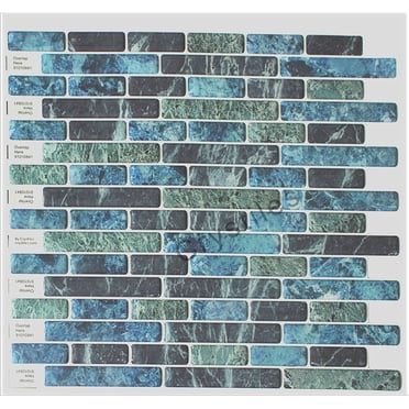 MSI Night Sky Interlocking 11.81 in. x 11.81 in. x 8mm Glass Mesh ...