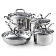 Cooks Standard 10-Pc Stainless Steel Cookware Set, Multi-Ply Induction ...