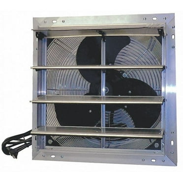 Airmaster Fan ShtterMnt ExhtFan,10In Bld Dia,Alum,115V 23011 - Walmart.com