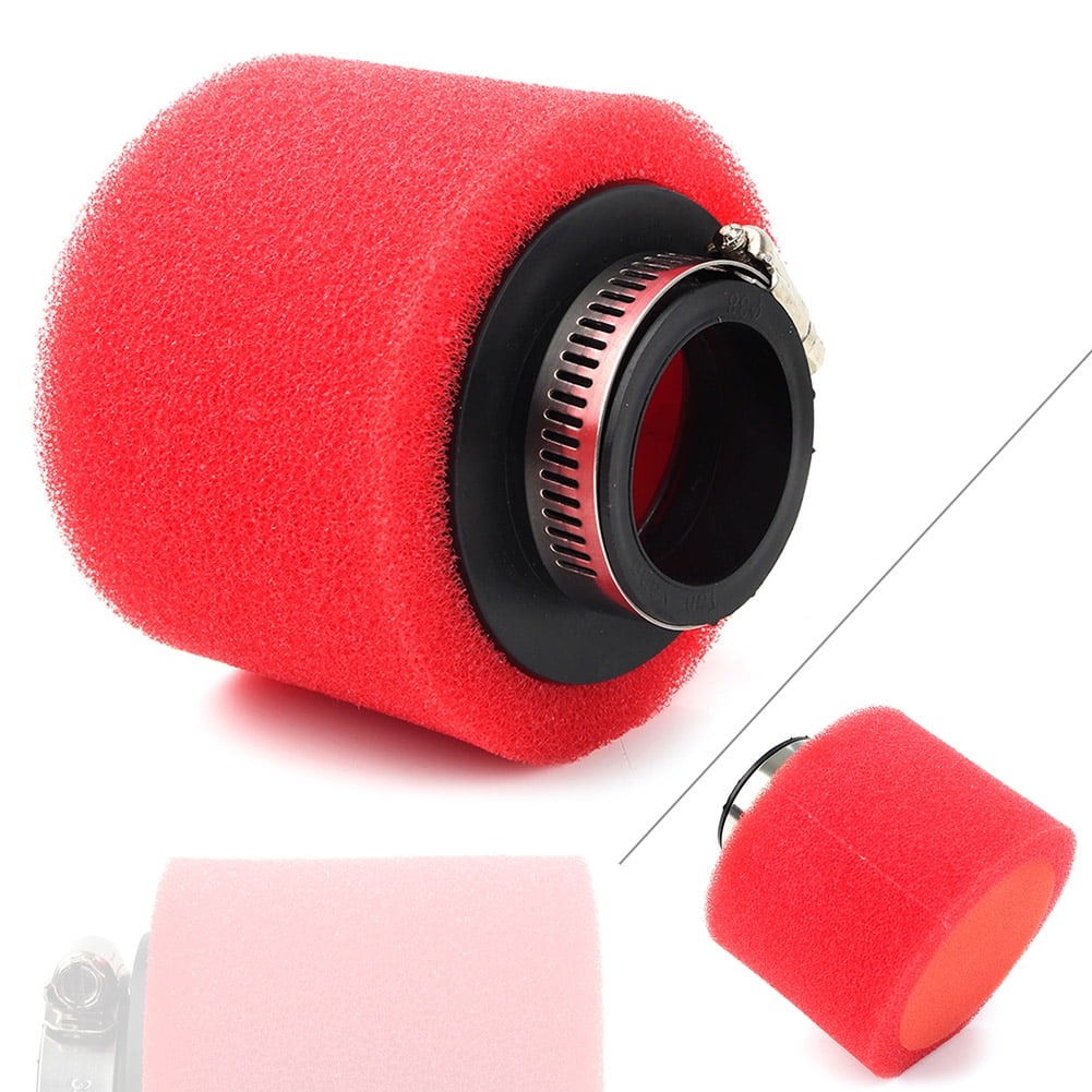 BFY 35MM Red Motorbike Foam Air Filter Universal For Honda XR50 CRF50 ...