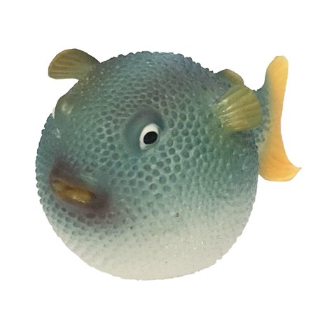 Landscaping Small Aquarium Puffer Fluorescent Puffer Fish Simulation ...