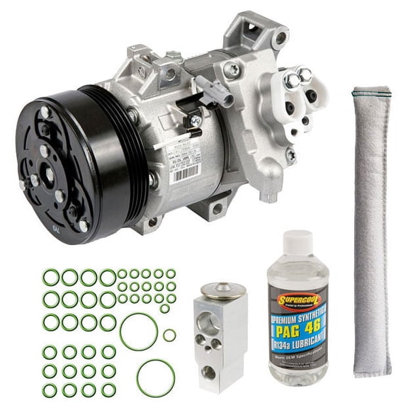 AC Compressor & A/C Kit For BMW 530i & M5 E60 2006 2007 - Includes ...