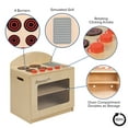 Flash Furniture Children's Wooden Toy Kitchen Set with Pretend Stove ...