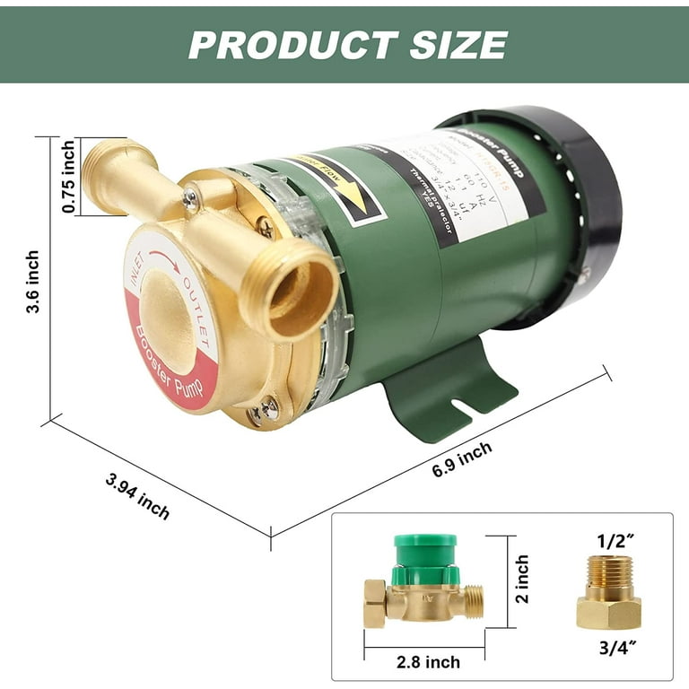 Water Pressure Booster Pump For Home