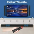 "Slim Sound Bar for TV, 40W 37.2"" Bluetooth 5.0 Speaker with HDMI ARC ...