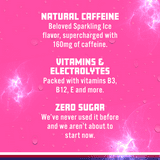 Sparkling Ice Energy Berry Blast. Energy drinks with Vitamins ...
