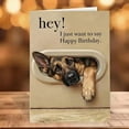 Puppy Themed Birthday Card Cartoon Puppy Birthday Greeting Card Party ...