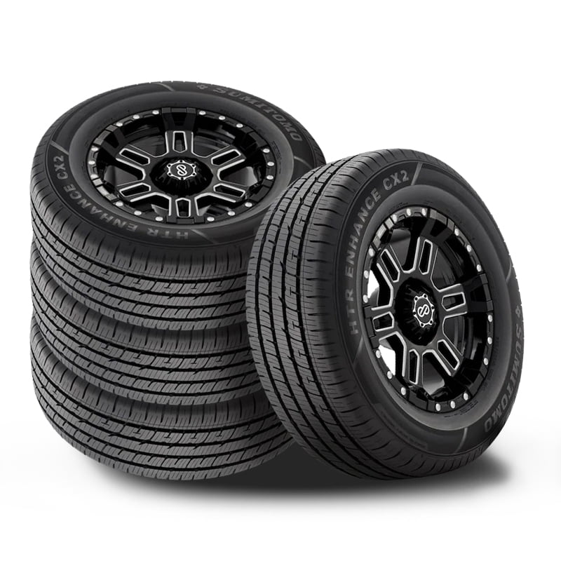 Set Of 4 Sumitomo Htr Enhance Cx2 245 65r17 107h M S All Season Tires