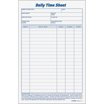 TOPS, TOP30041, Daily Time Sheet Form, 2 / Pack, White - Walmart.com