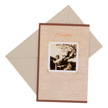 Birthday Card for Brother – Heartfelt Message of Gratitude – Blank ...