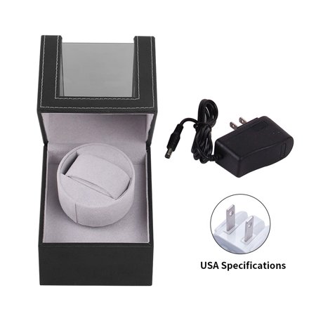 PU Leather Watch Shaker Chargeable Watch Container Chargeable Clock ...