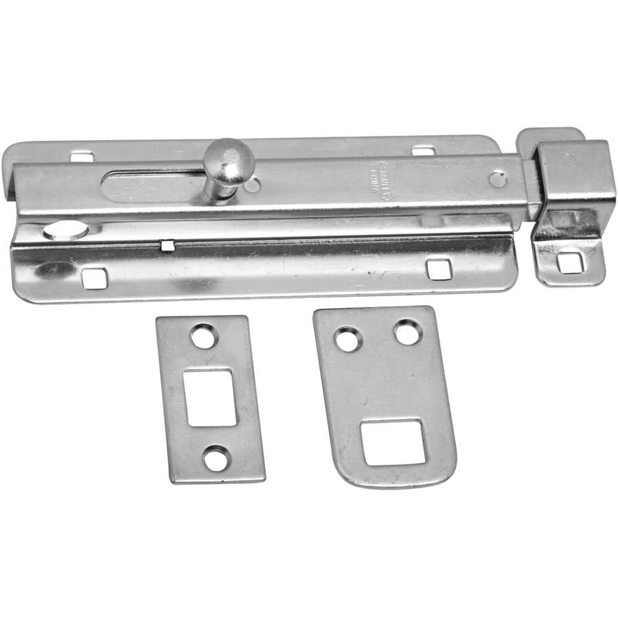 Stanley Hardware 763808 Heavy Spring Barrel Bolt - Walmart.com