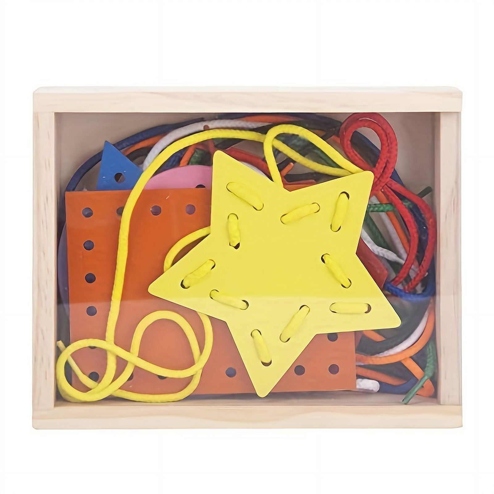 Click here for Grm 7-Piece Wooden Lacing Cards Set - Educational... prices
