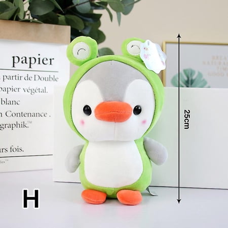 Penguin Plush Toy Animal Penguin Cosplay Bee Frog Dinosaur Stuffed Doll ...