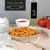 PLASTICPRO 7” Round Disposable Pans Non Stick Aluminum Foil Baking Pans ...