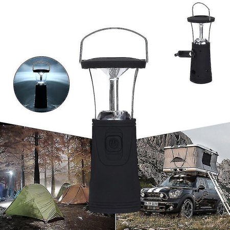 Handcranked Solar Power Light Multipurpose Emergency Led Lamp Outdoor ...