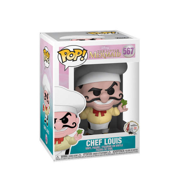 Funko POP! Disney: The Little Mermaid - Chef Louis - Walmart.com ...