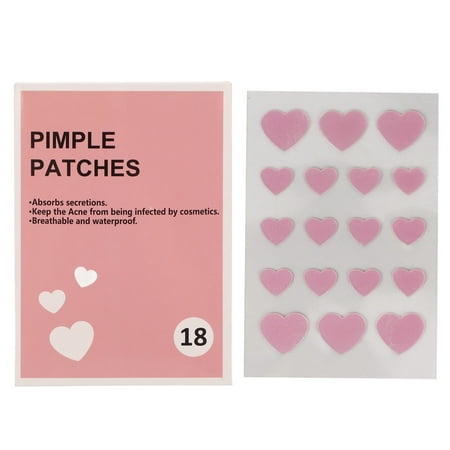 Face Blemish Sticker, Pimple Patches Skin Repairing Hydrocolloid Love ...