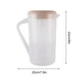 Coffee Milk Tea Shop Pitcher, Commercial Grade Plastic, Filter & Scale ...
