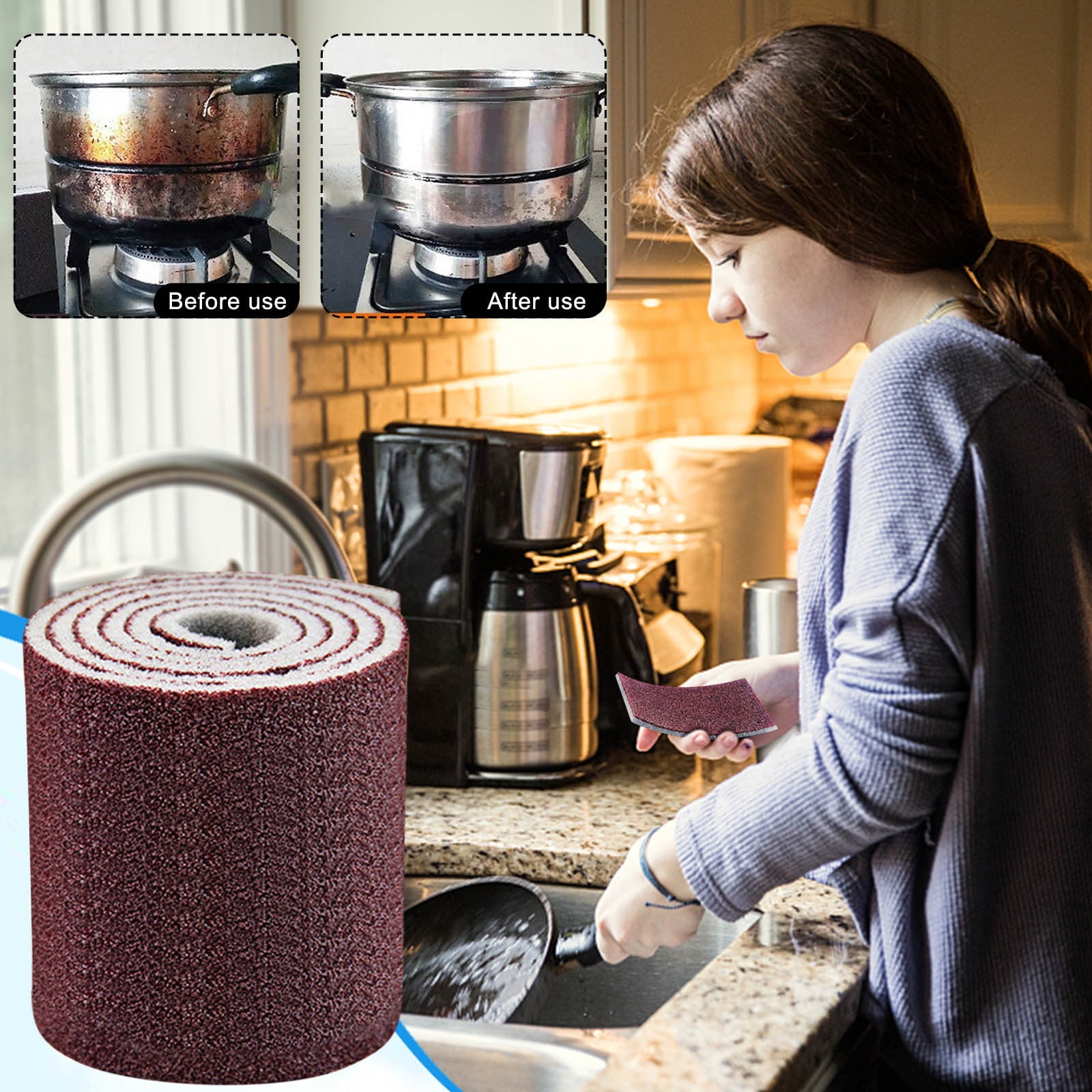 Click here for Amzcrzy Kitchen Appliances Carborundum Sponge Emer... prices