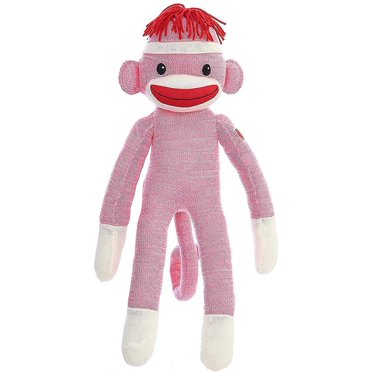 Pennington Bear Company The Original Sock Monkey, Hand-Knit, Plush ...