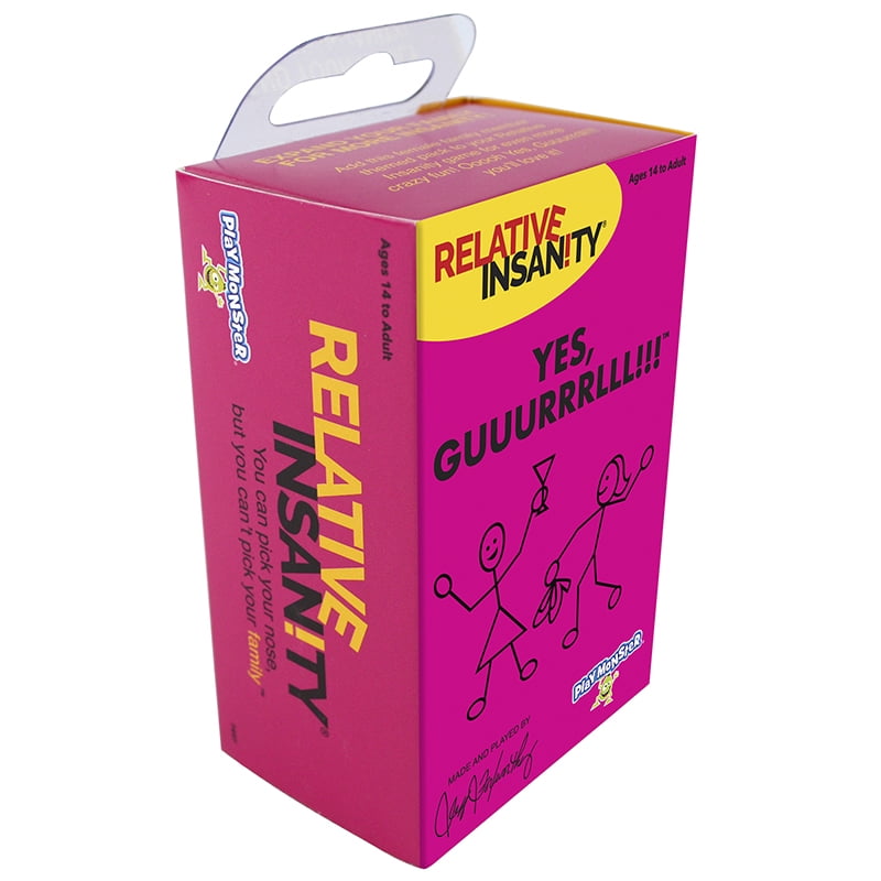 Relative Insanity Game Yes, Guuurrrlll!!! | Bundle of 5 Each - Walmart.com