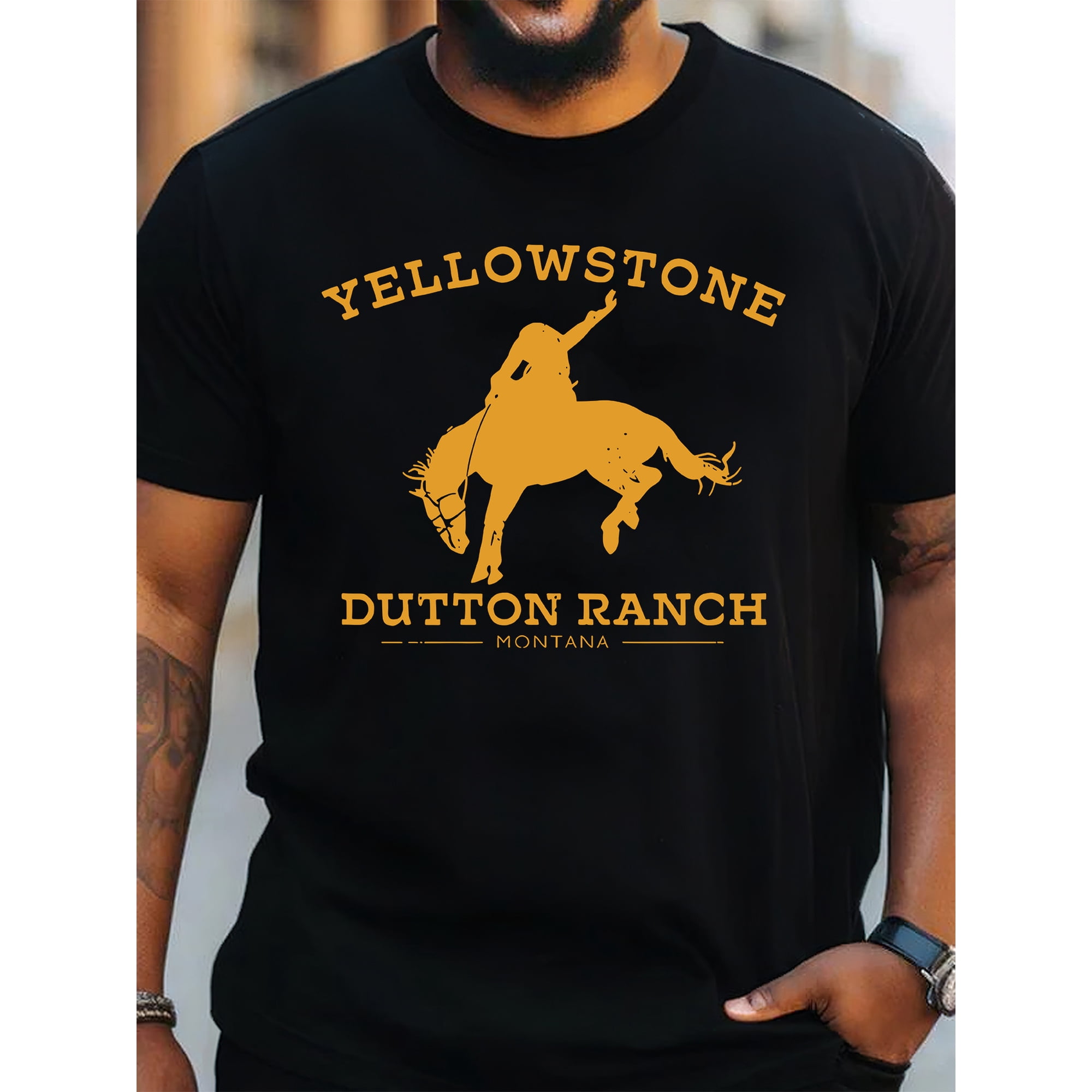 Click here for Sdjmh Cotton T-Shirt Yellowstone Dutton prices