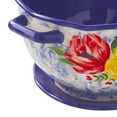 The Pioneer Woman Delaney 8" Ceramic Colander Planter, Blue - Walmart.com