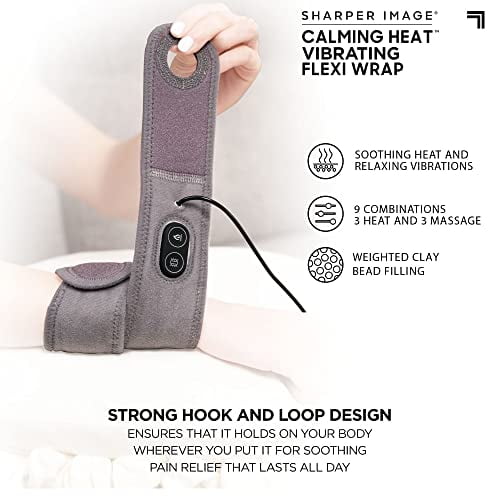 Buy Calming Heat Flexi Wrap by Sharper Image- Personal Electric Heating ...