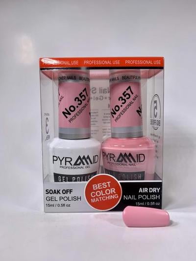 Pyramid Nail Combo - Gel and Matching Polish 357 - Walmart.com
